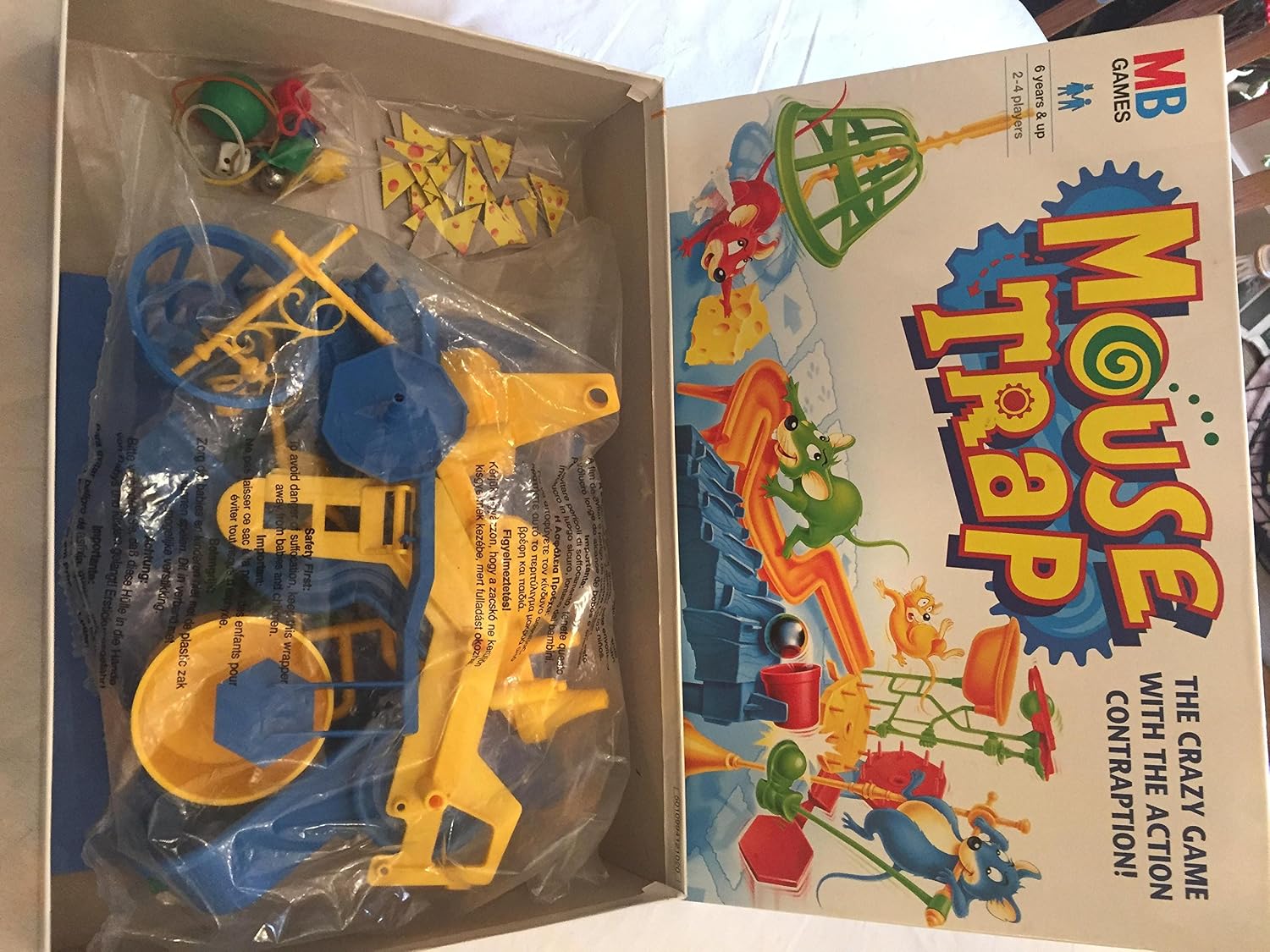 MOUSETRAP. 1999 EDITION BY MB GAMES. MOUSE TRAP – BigaMart