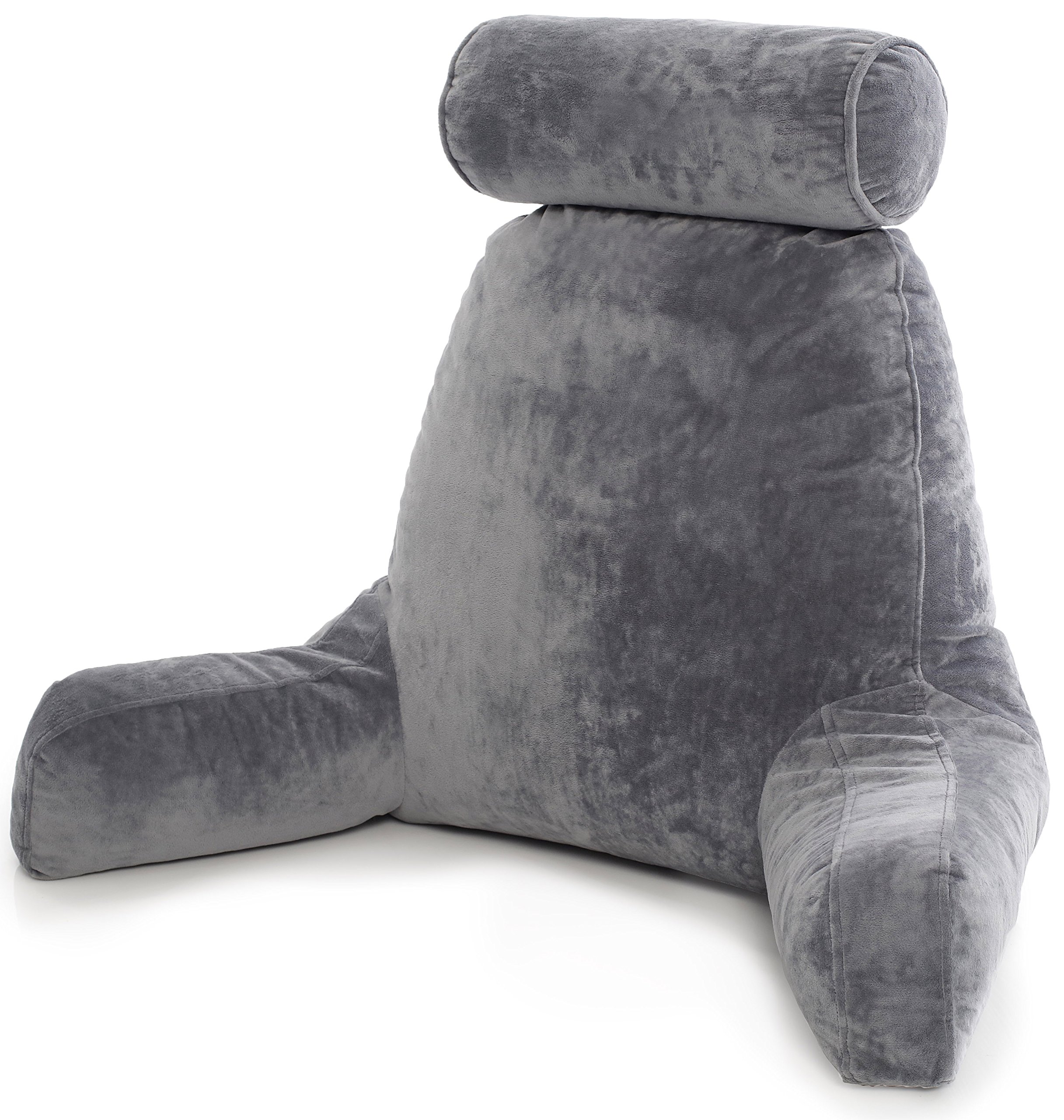 Husband Pillow Big Bedrest Reading Support Bed Backrest With Arms Husband Pillow Big Bedrest Reading Support Bed Backrest With Arms