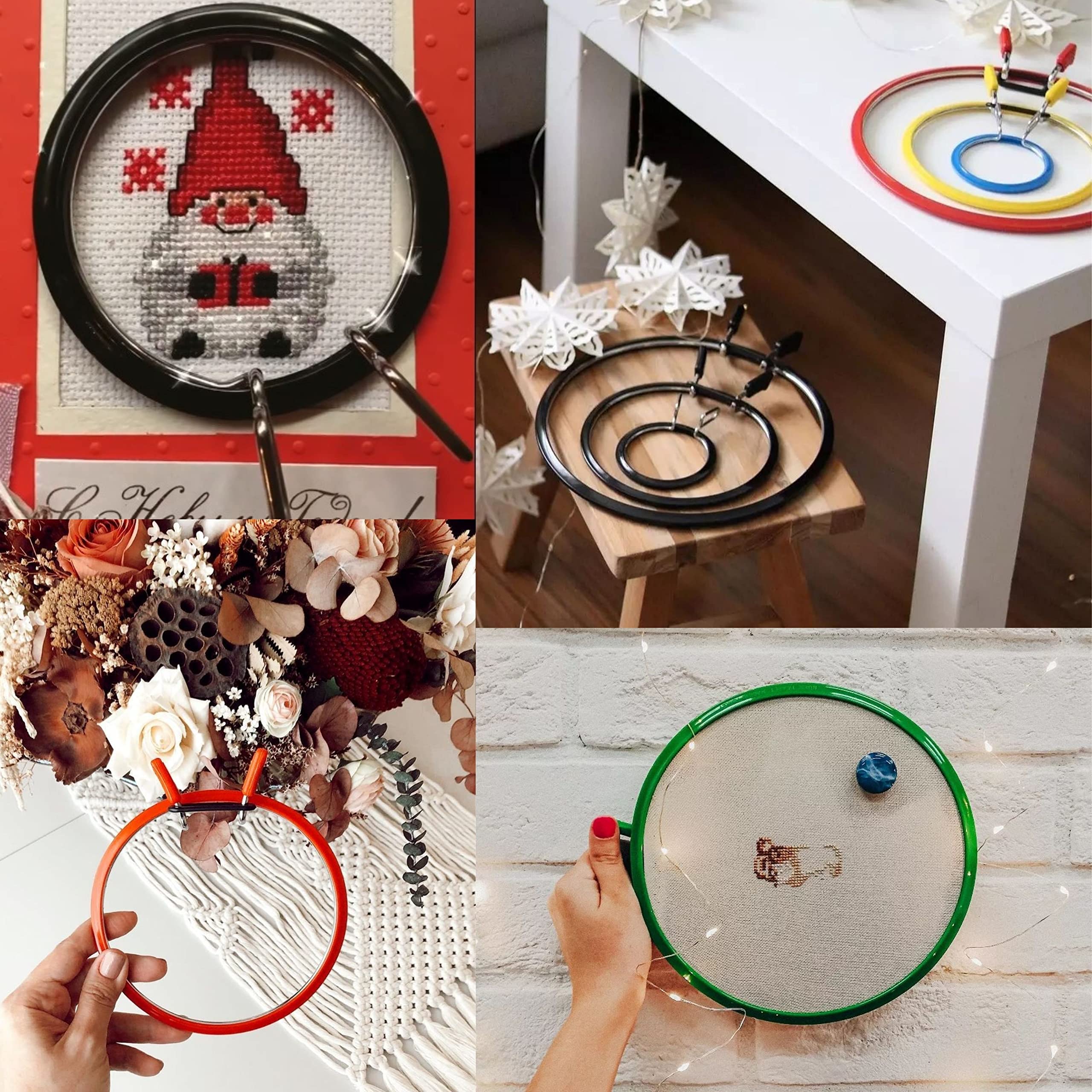 Mua Premium Quality, Black Large Metal Spring Tension Embroidery Hoop ...