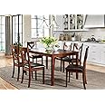 Amazon.com: Liberty Furniture Industries Thornton 7 Piece Rectangular Table Set, W36 x D60 x H30 ...