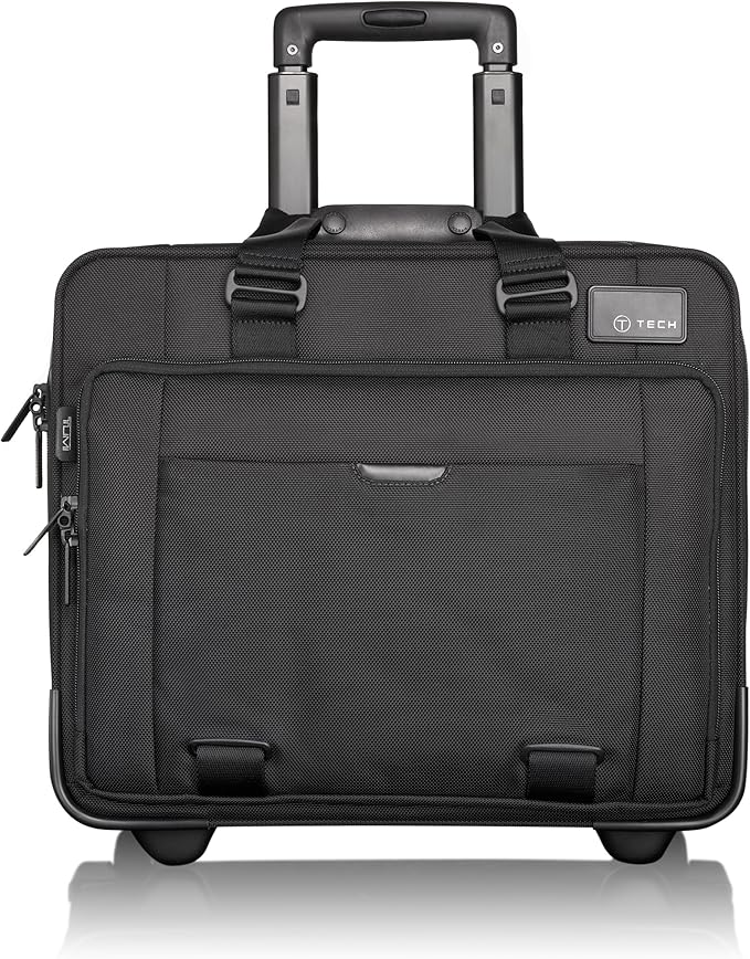 Amazon.com: Tumi Luggage T-Tech Network Wheeled Brief, Black, One Size