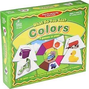 Amazon.com: Carson-Dellosa Publishing What Do You See - Colors : Toys ...
