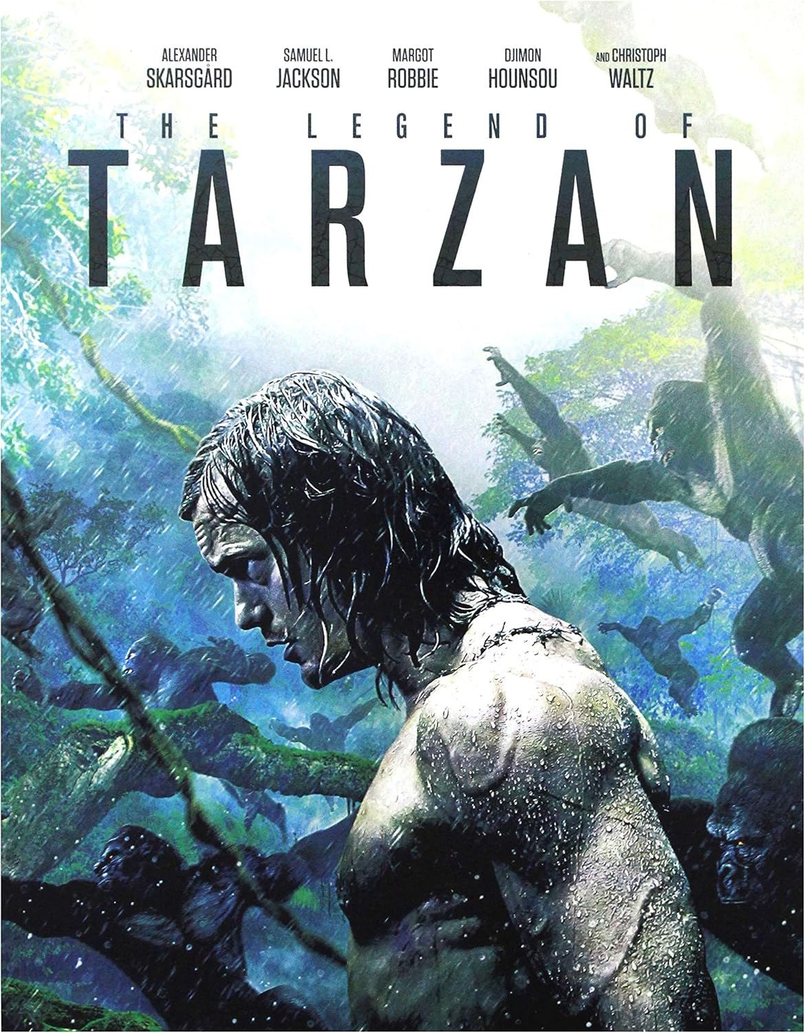 The Legend of Tarzan Blu-Ray + Blu-Ray 3D Region Free English audio ...