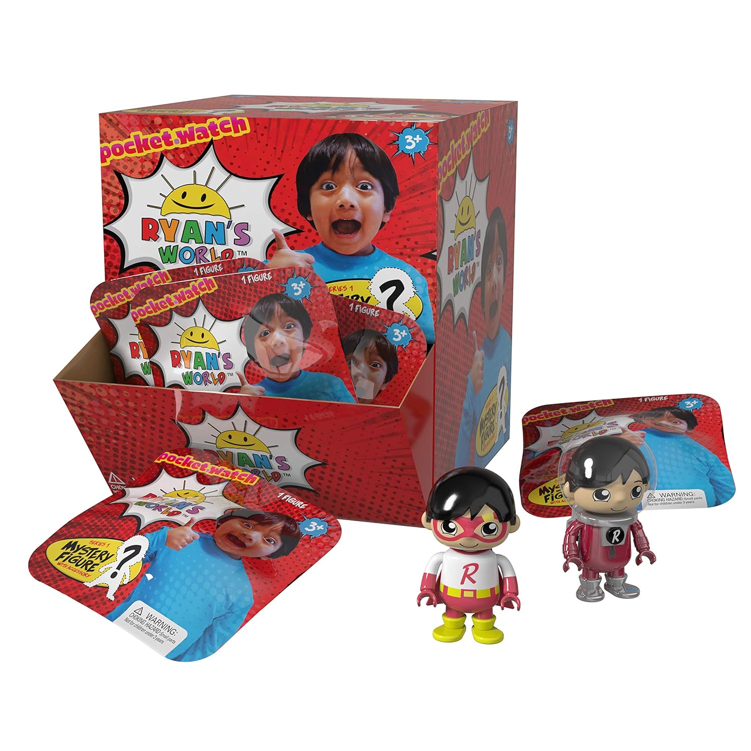 Ryan's World BK00740 Mystery Figure - Full Box, Multi: Amazon.co.uk ...