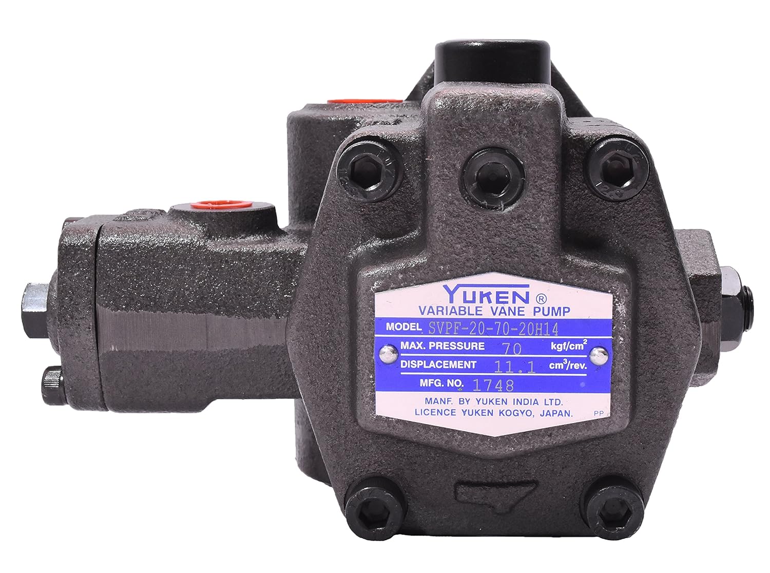 Yuken SVPF-20-70-20H14 Variable Displacement Single Vane Pump: Amazon ...