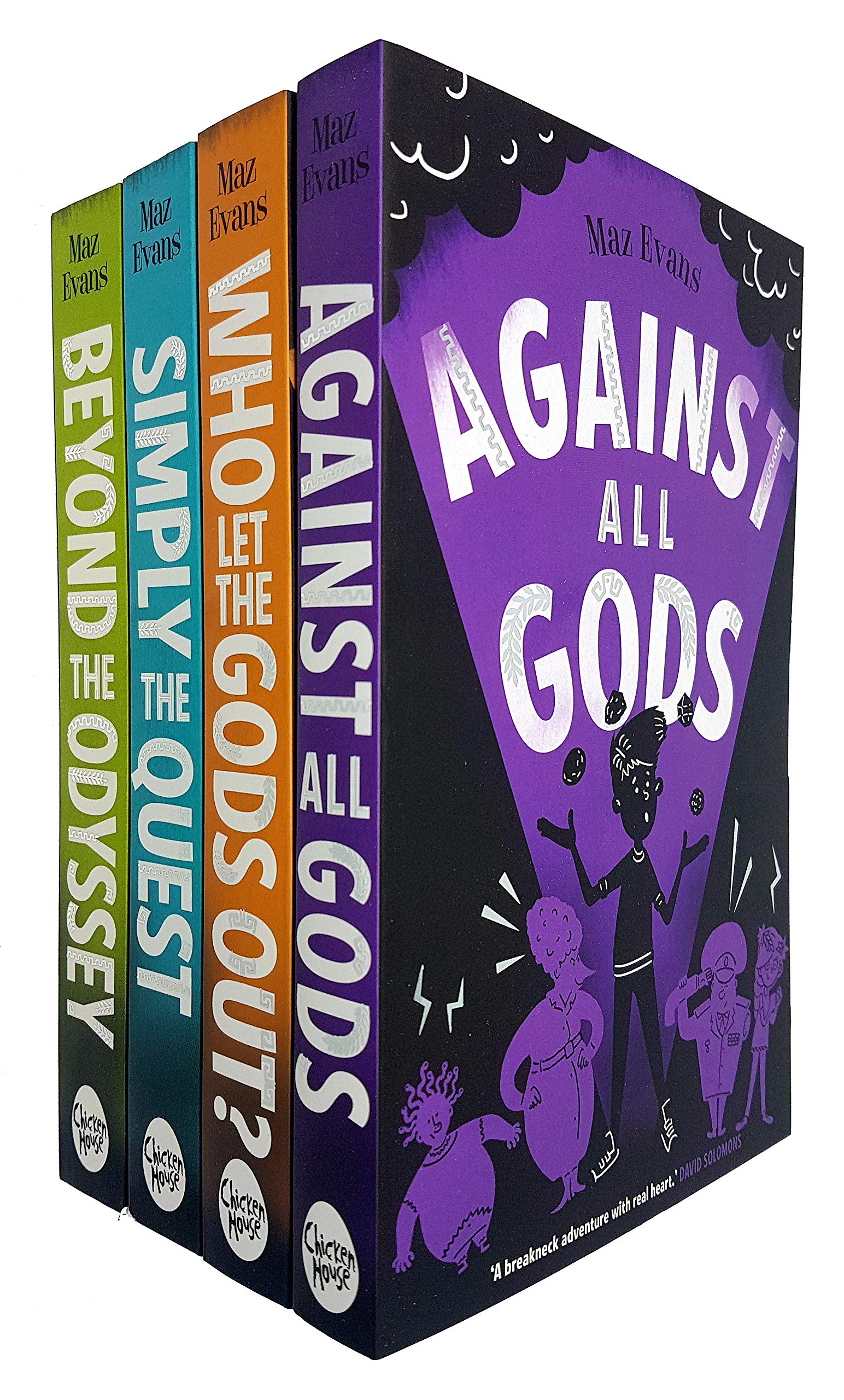 Mua Who Let the Gods Out Series 4 Books Collection Set By Maz Evans ...