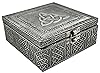 PLESIU VGI Elegant Jewelry Box with Hammered Metal Cladding and Soft ...