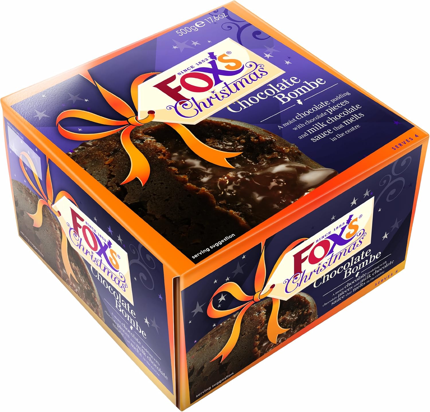 Fox's Chocolate Bombe Pudding 500 g (Pack of 3): Amazon.co.uk: Grocery