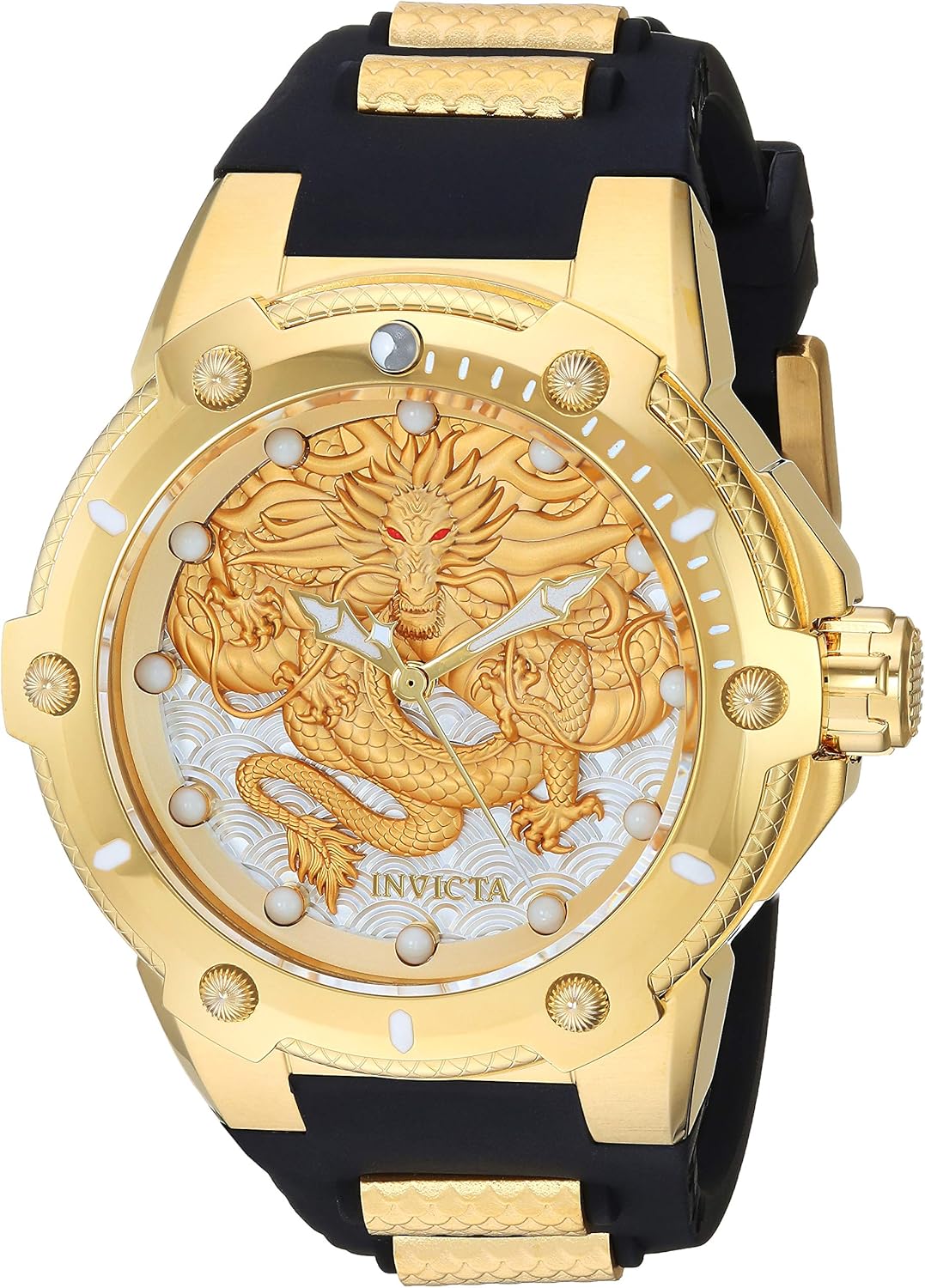 Invicta Men's Analogue Automatic Watch with Stainless Steel Strap 25777 ...