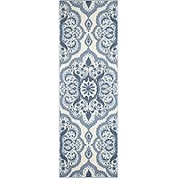 Amazon.com: Maples Rugs Vivian Medallion Runner Rug Non Slip Hallway ...