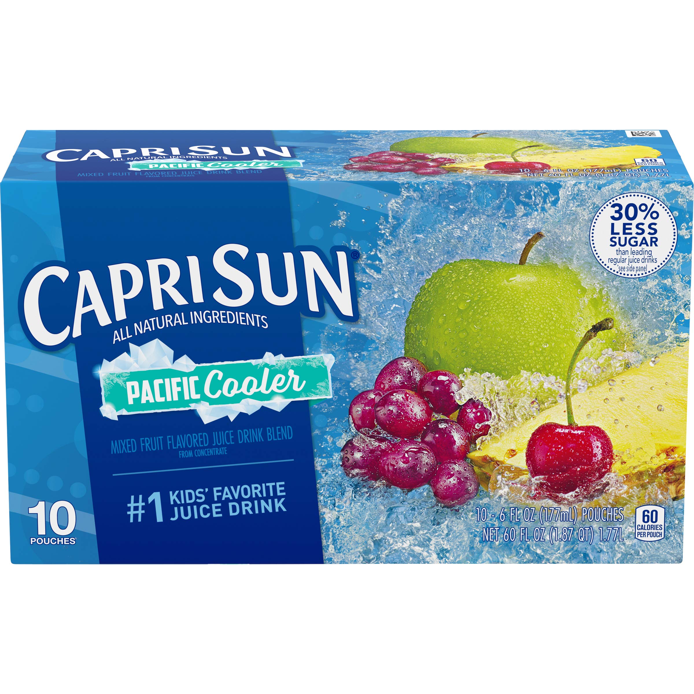 Mua Capri Sun Pacific Cooler Mixed Fruit Flavored Juice Drink Blend, 6 Fl Oz (Pack of 10) trên ...