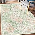 Amazon.com: Castage Pink and Green Rug 3x5,Washable Area Rugs for ...