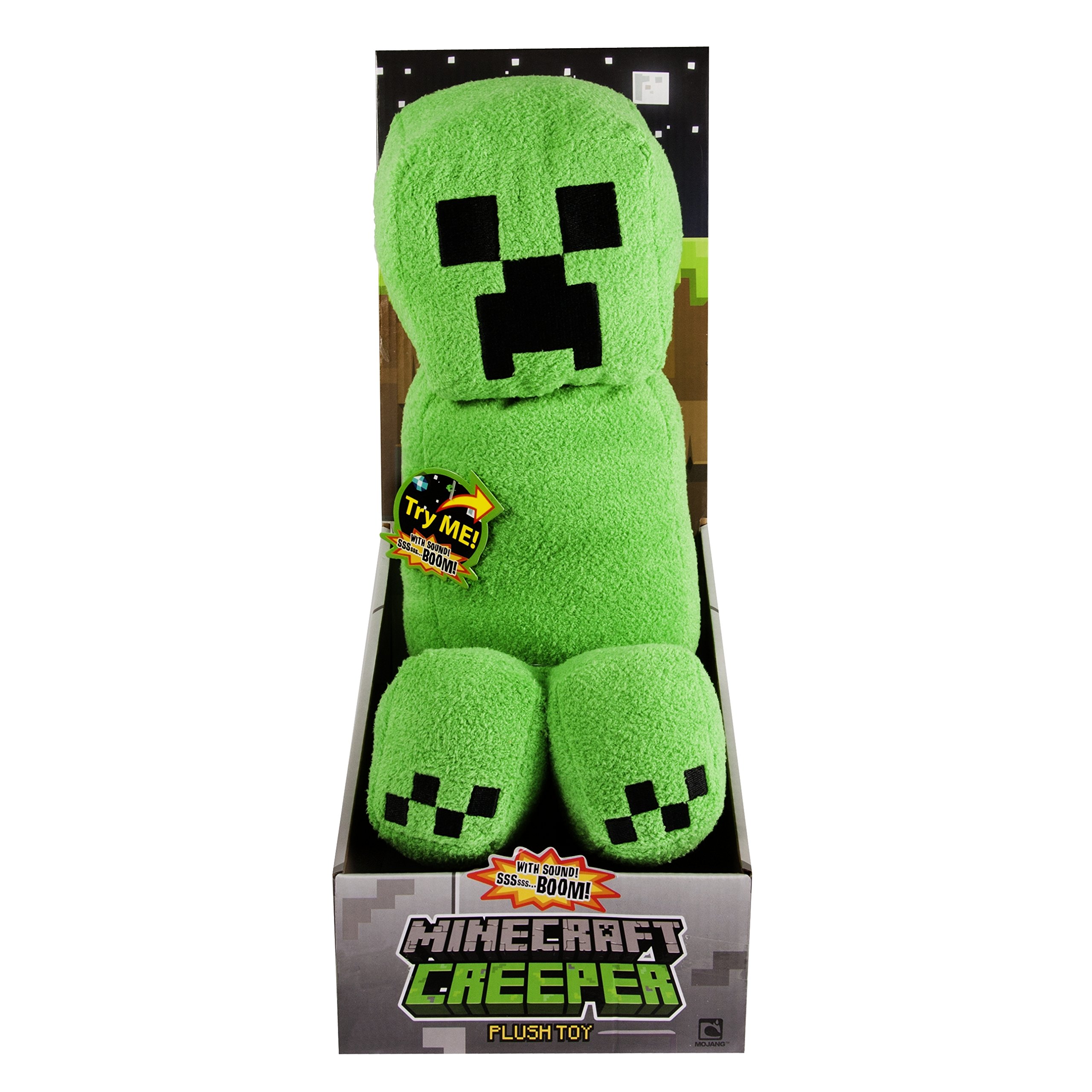 Minecraft Creeper Plush With Sound on Galleon Philippines