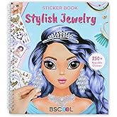 Amazon.com: BSCOOL Sticker Dress Up Fashion Glamour - Sticker Activity ...