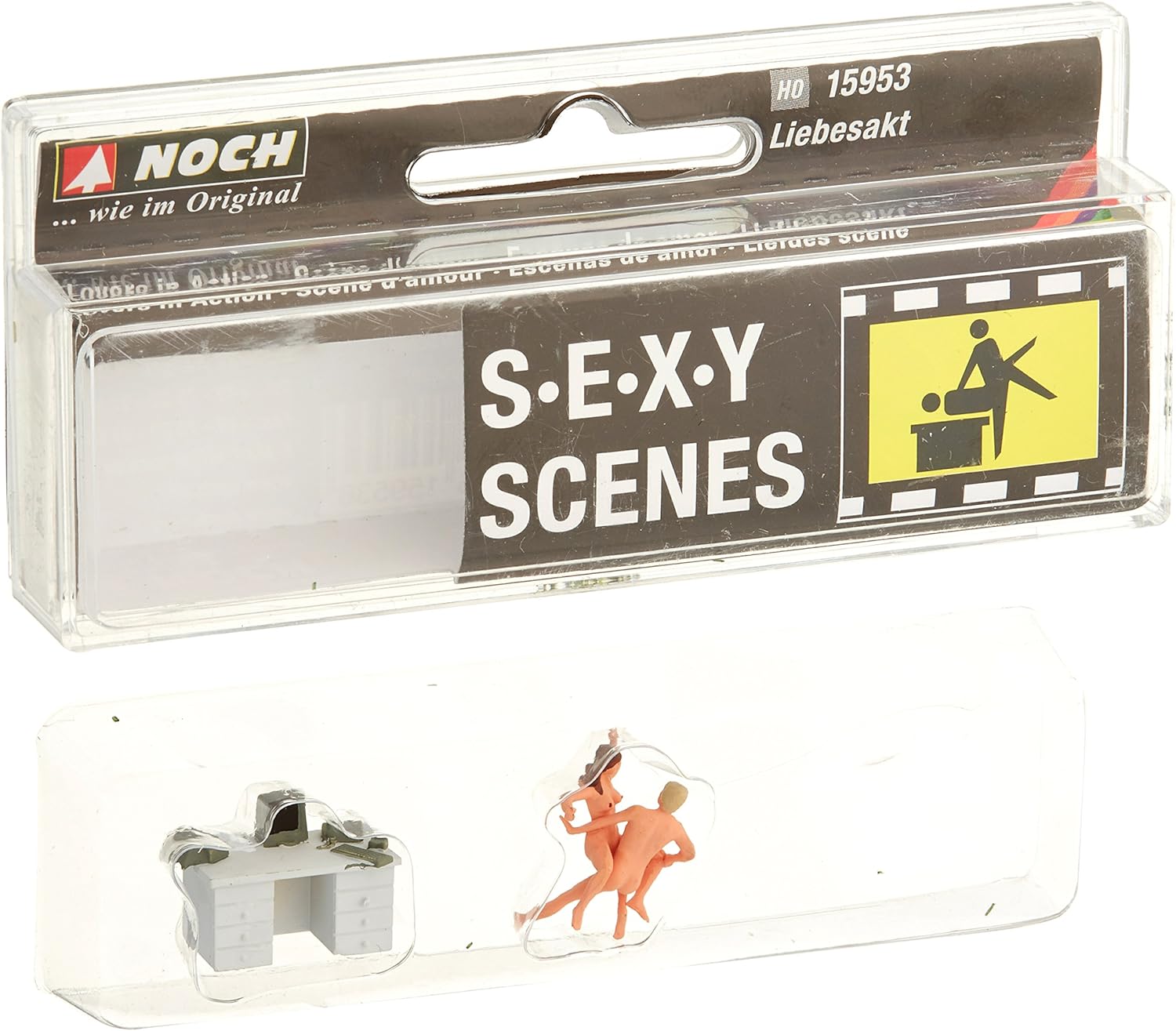Amazon.com: Noch 15953 Lovers in Action Desk H0 Scale Figures: Toys & Games