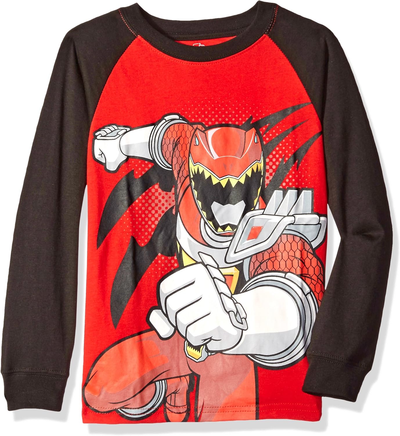 Amazon.com: Power Rangers Boys' Little Boys' Long Sleeve Raglan T-Shirt ...