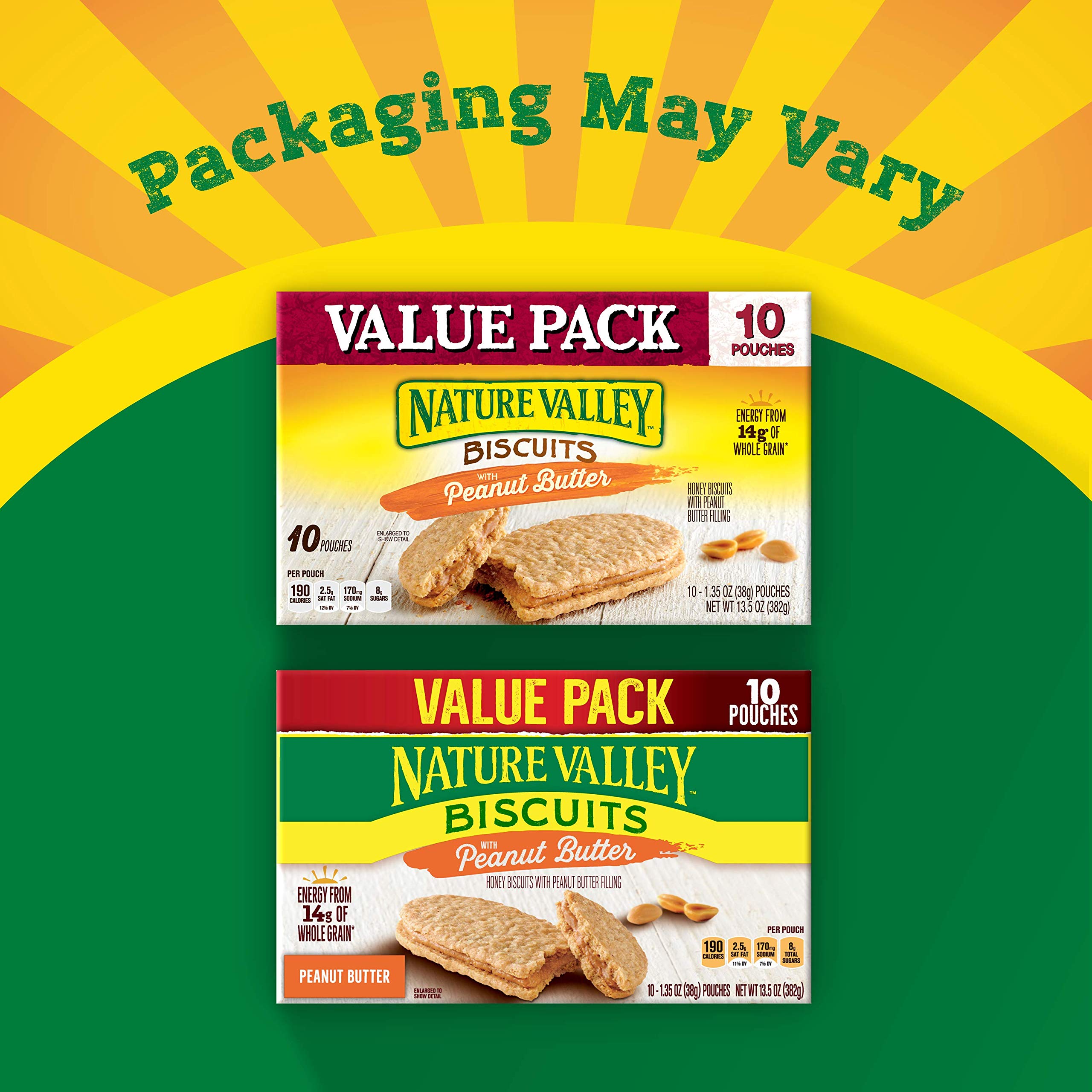 Mua Nature Valley Biscuit Sandwiches, Peanut Butter, 10 CT, Kids Snacks ...