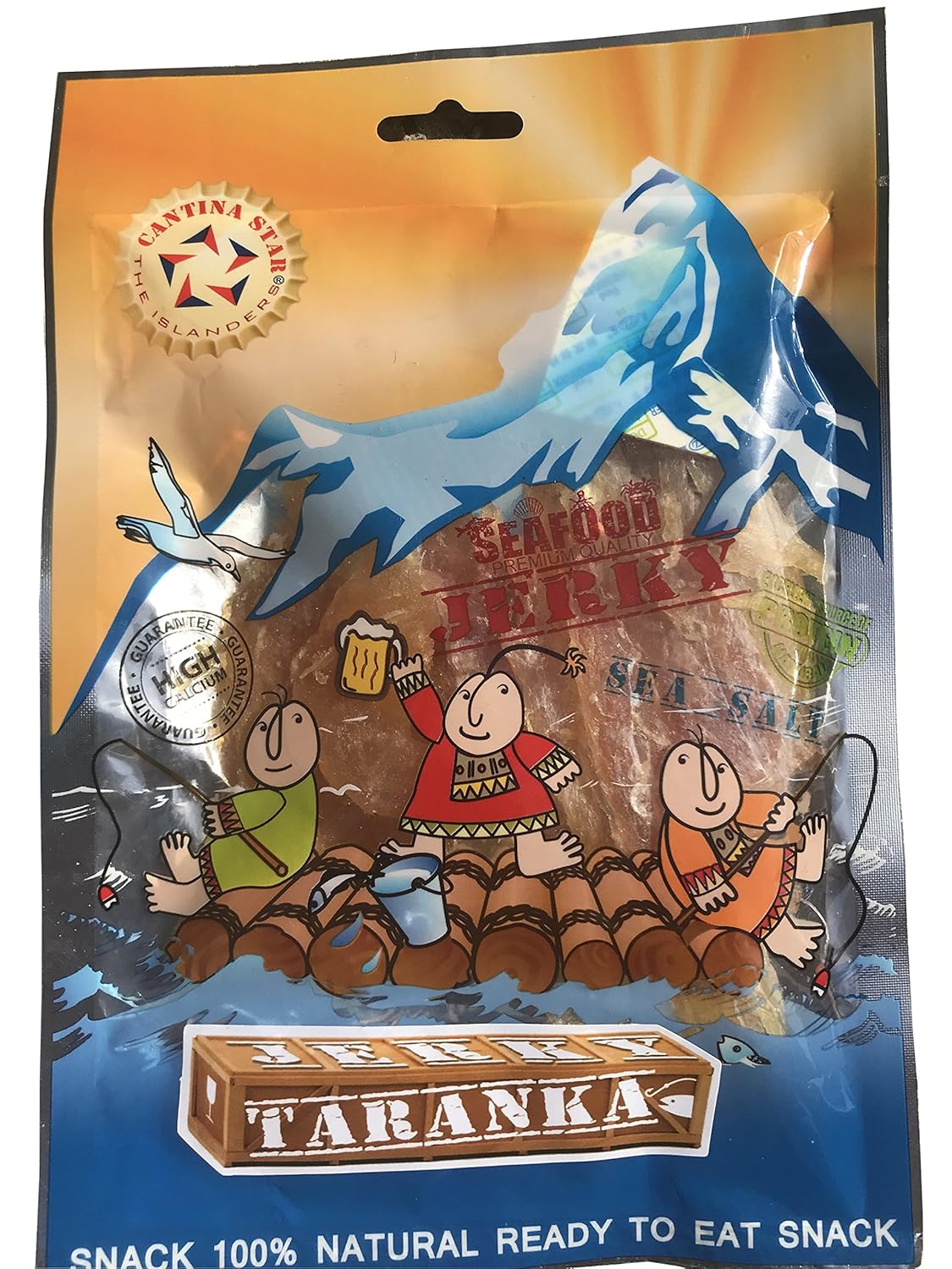 Cantina Star "Taranka" Fish Jerky (Dried Fish), 90g