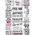Amazon.com : Kink Ink - 30 x Hardcore Words and Phrases Temporary Tattoo Kinky Sticker : Beauty ...