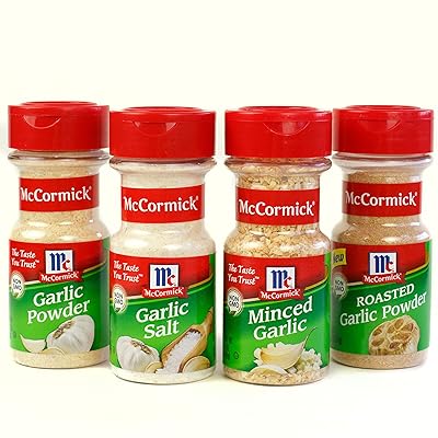 Buy McCormick Garlic Spice Variety Pack Garlic Powder, Minced Garlic ...