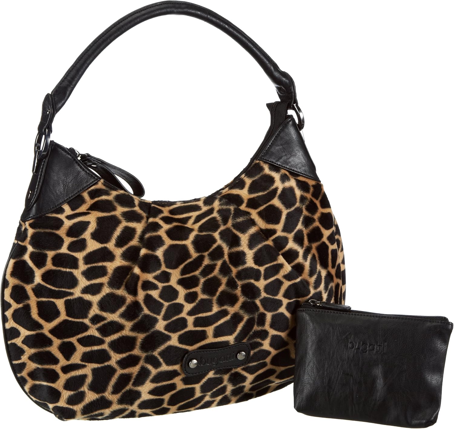 Bugatti Bags Damen Ivy Hobo Tasche Schultertaschen, Schwarz (original ...