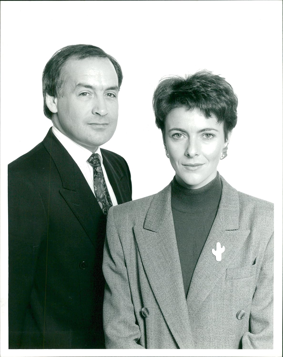 Vintage photo of Alastair Stewart and Fiona Foster are the two ...