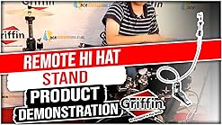 Amazon.com: Remote Hi Hat Stand with Foot Pedal by Griffin | Drummers ...