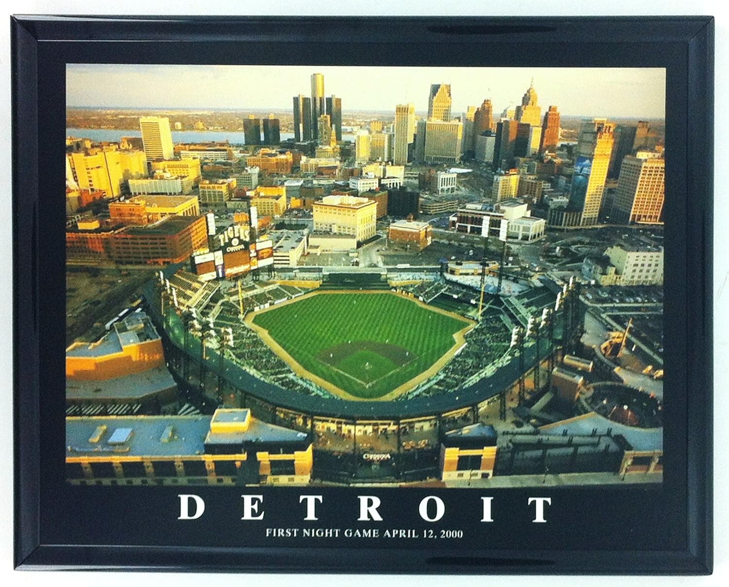 Amazon.com: Detroit Tigers Comerica Park Opening Night April 2000 ...