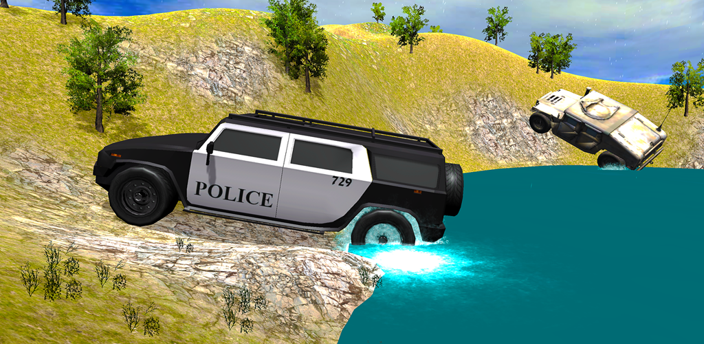Amazon.com: Offroad Police Jeep Driving