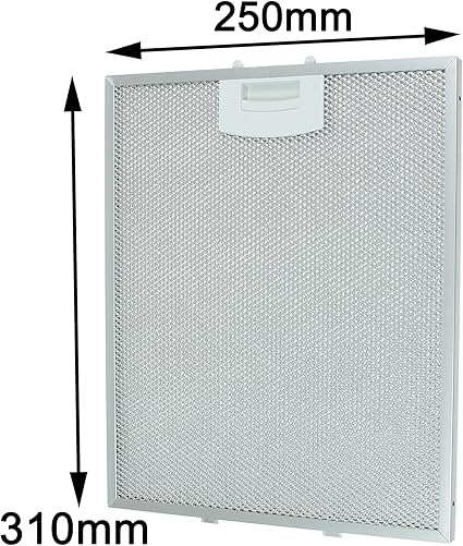 SPARES2GO Vent Extractor Metal Mesh Filter for NEFF Cooker Hood Vent ...