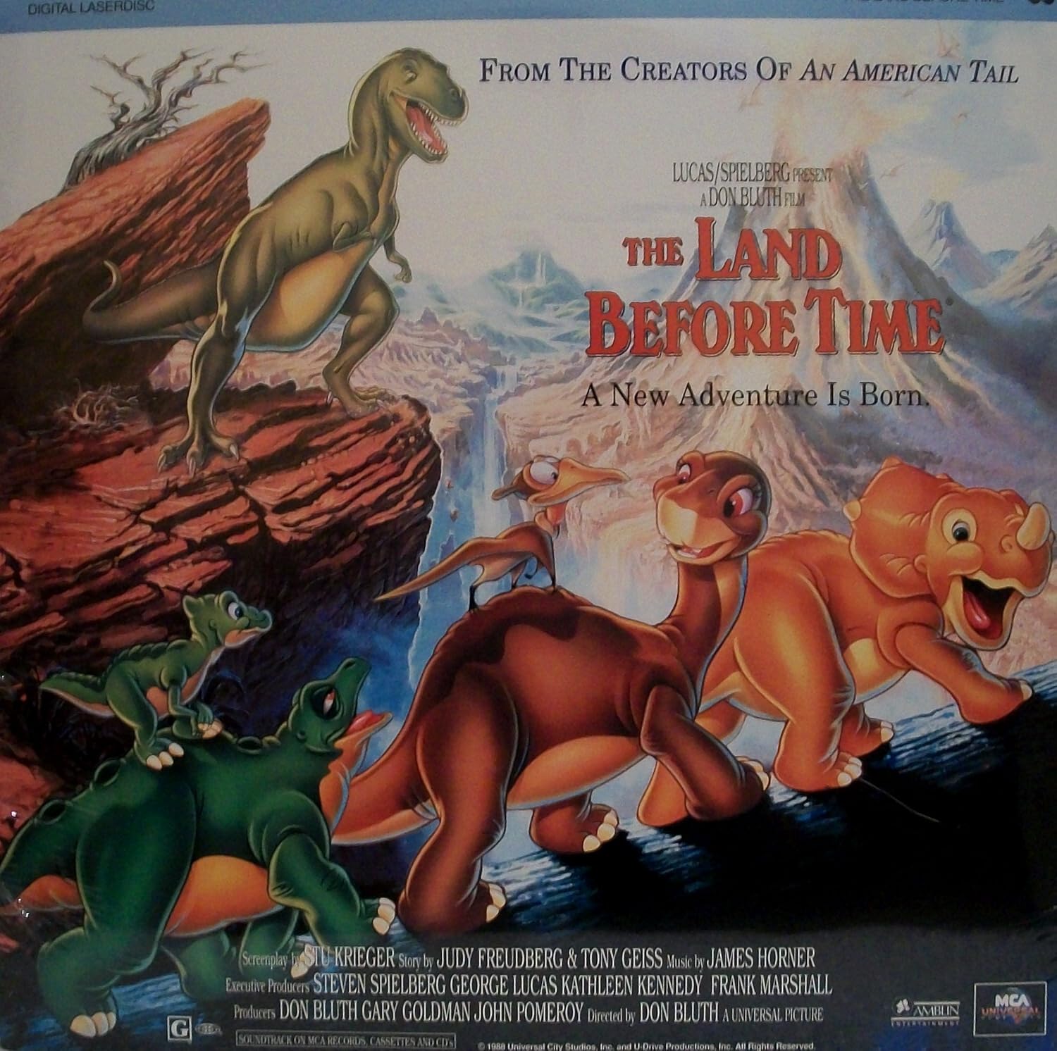 Amazon.com: The Land Before Time 12" Laserdisc: This is NOT a DVD ...