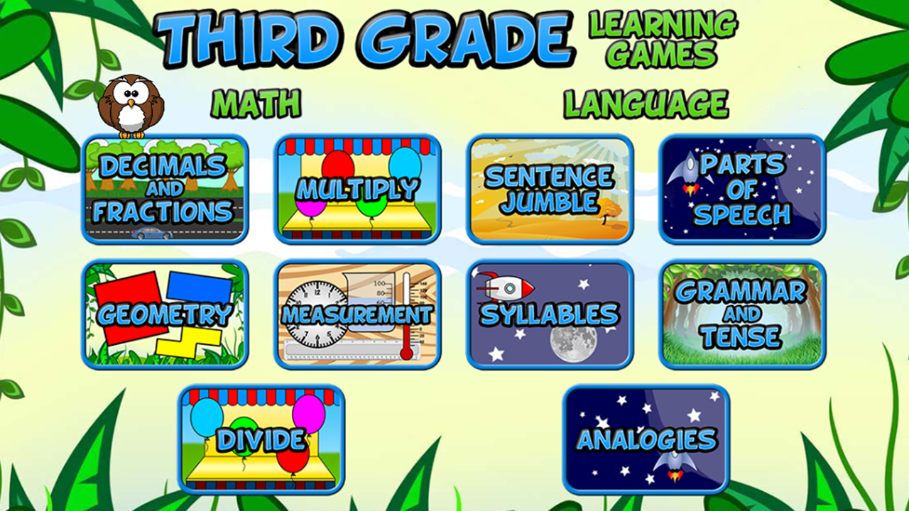 Learning Games Apps For Kids Pre-K To 6th Grade