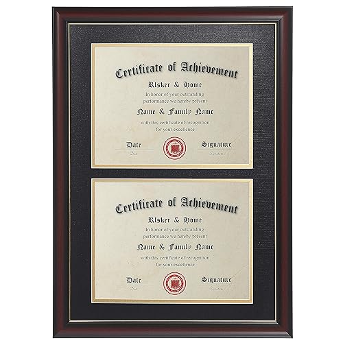 ELSKER&HOME Double Diploma Frames 14x20 for Two 8.5x11 Diplomas ...