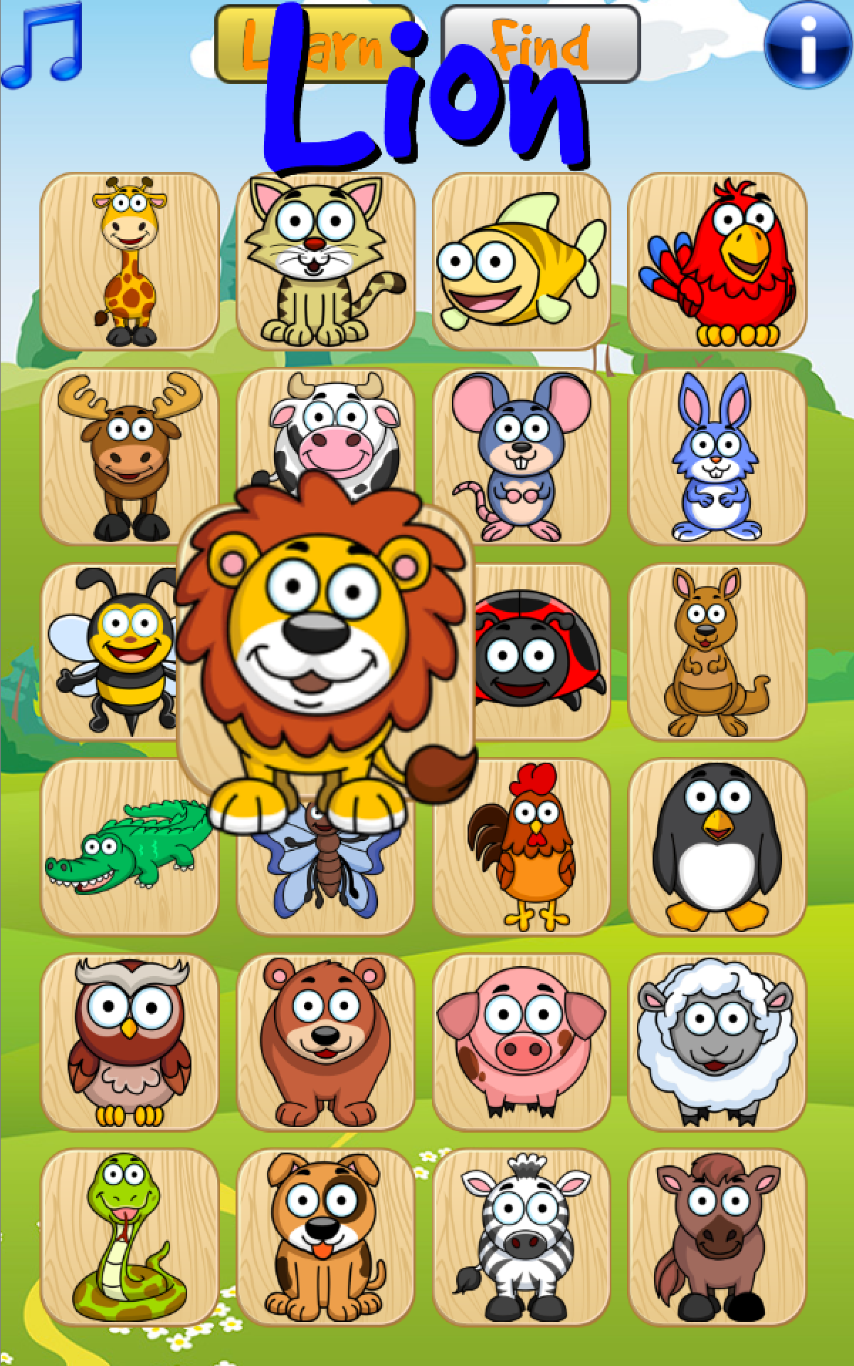 Toddler Animal Learn:Amazon.com:Appstore for Android