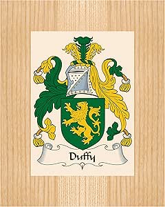 Amazon.com - Carpe Diem Designs Duffy Coat of Arms/Duffy Family Crest ...