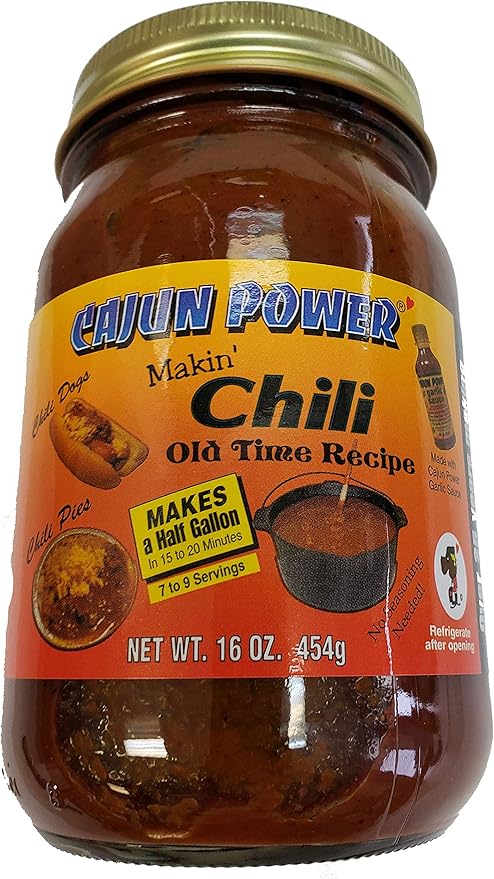 Amazon.com: Cajun Power Makin' Chili Sauce, 16 oz: Health & Personal Care