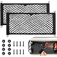 Amazon.com: RED WOLF 2 Pcs Universal Cargo Net Pocket Elastic Mesh Netting Car Mesh Pouch for ...