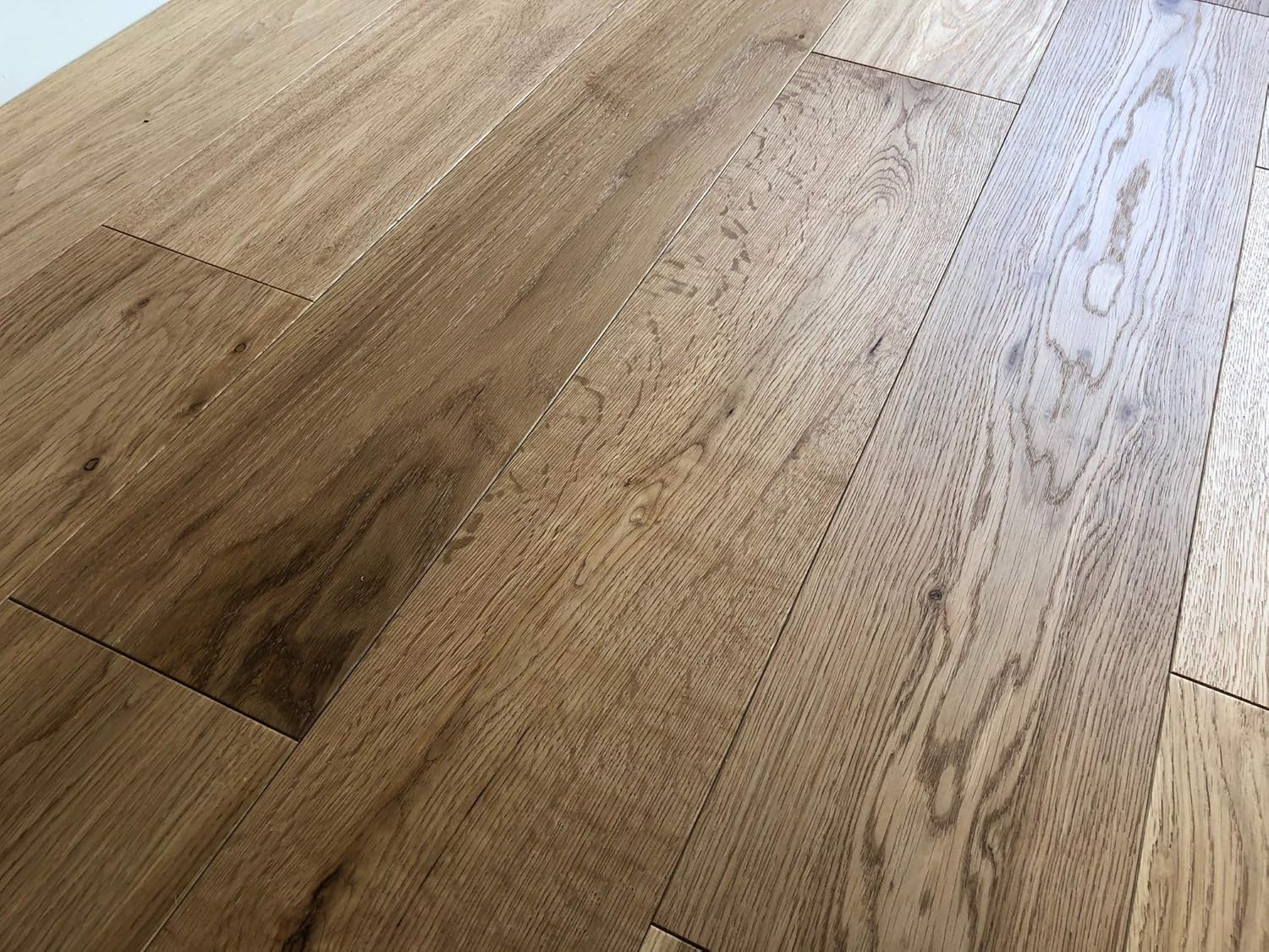 Oak Engineered Plank 14x150mm x Random, Natural Grade, Brushed & UV ...