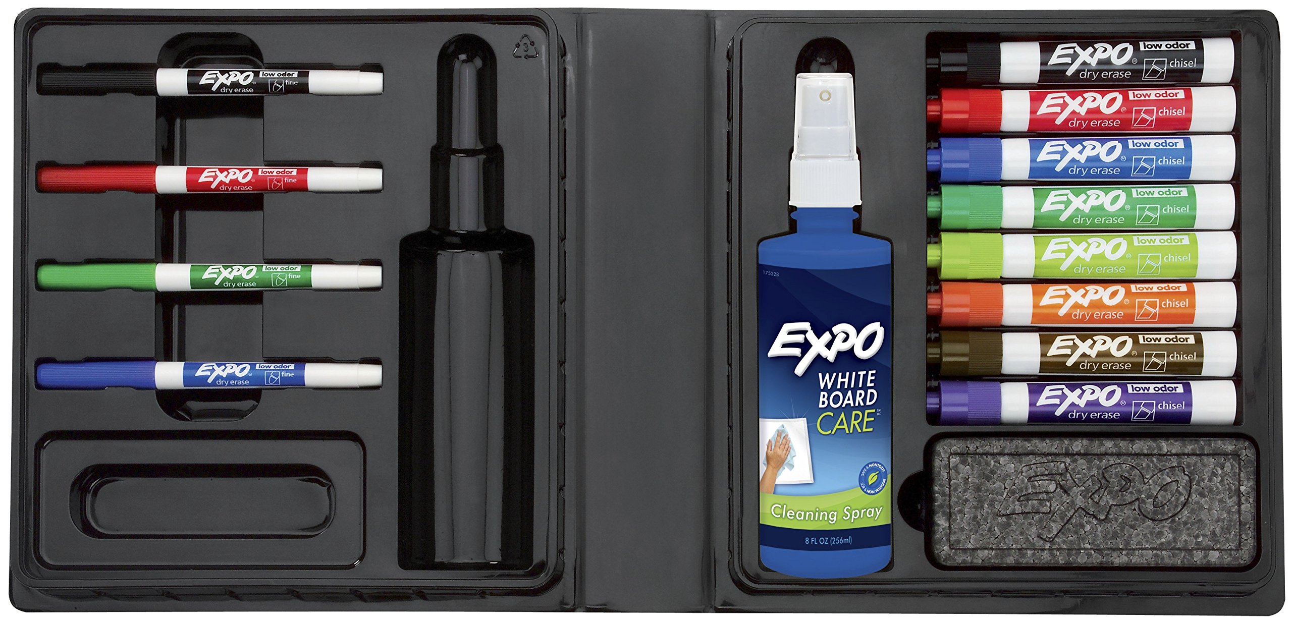 Mua 80054 Low-Odor Dry Erase Marker Eraser & Cleaner Chisel/Fine 12/Set ...