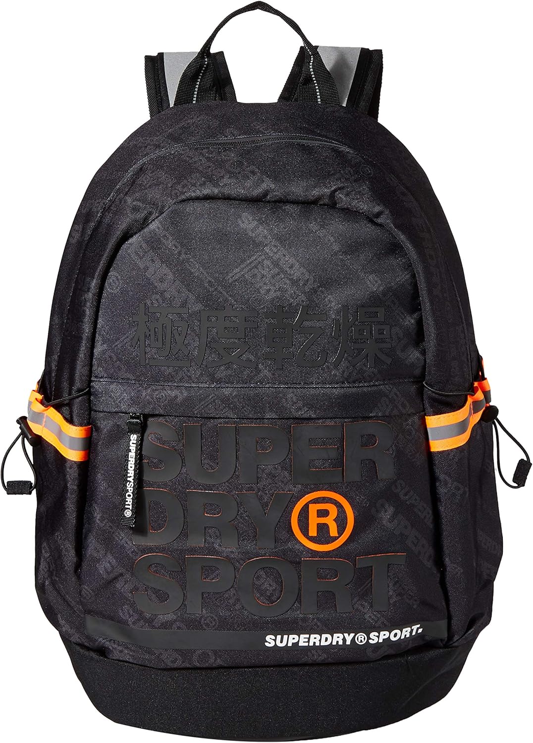 Superdry Herren Division Sport Backpack Rucksack Schwarz (Diagonal ...