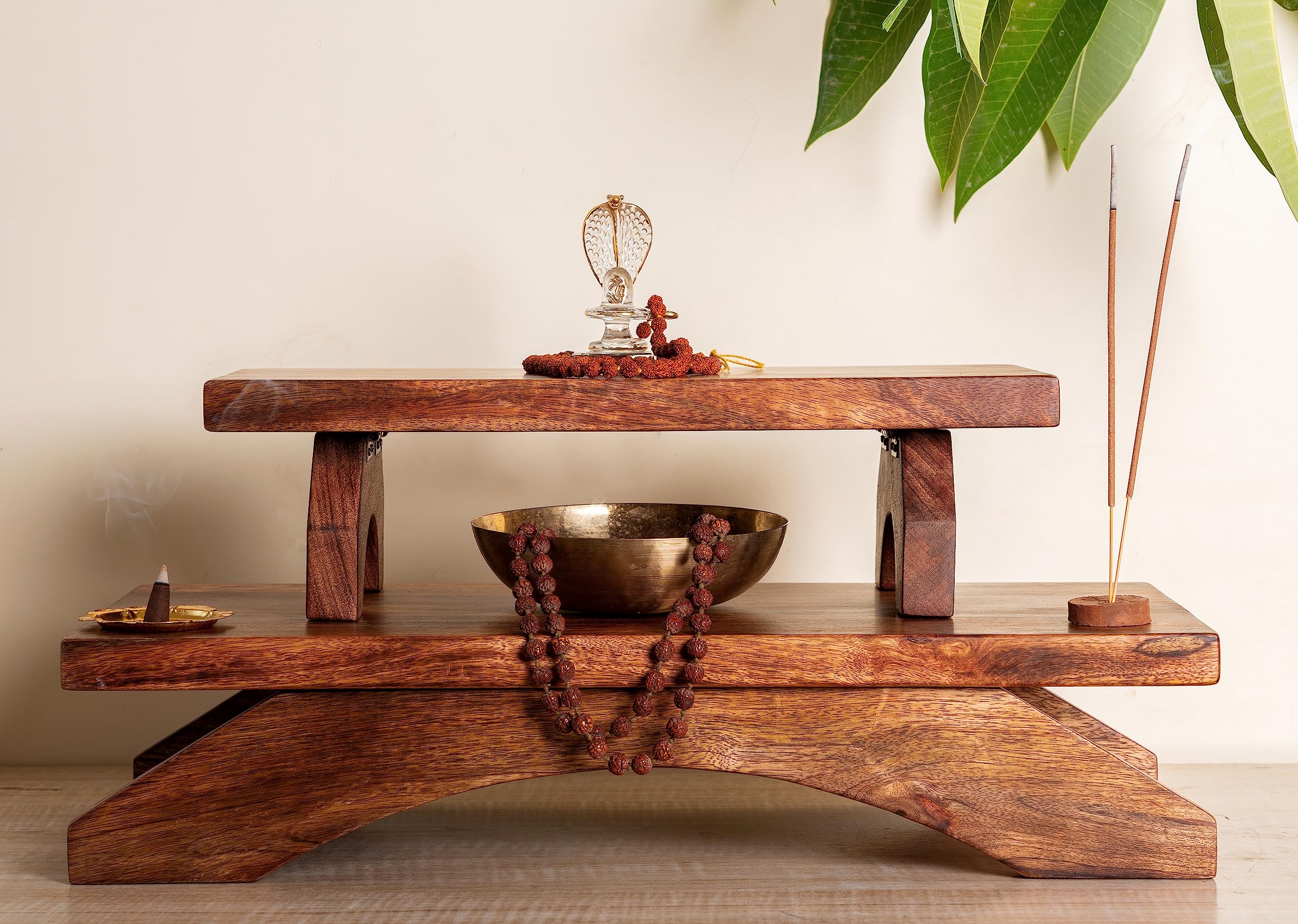 Mua M O O R I I Meditation Altar Table - 21 x 10 Inch Handcrafted ...