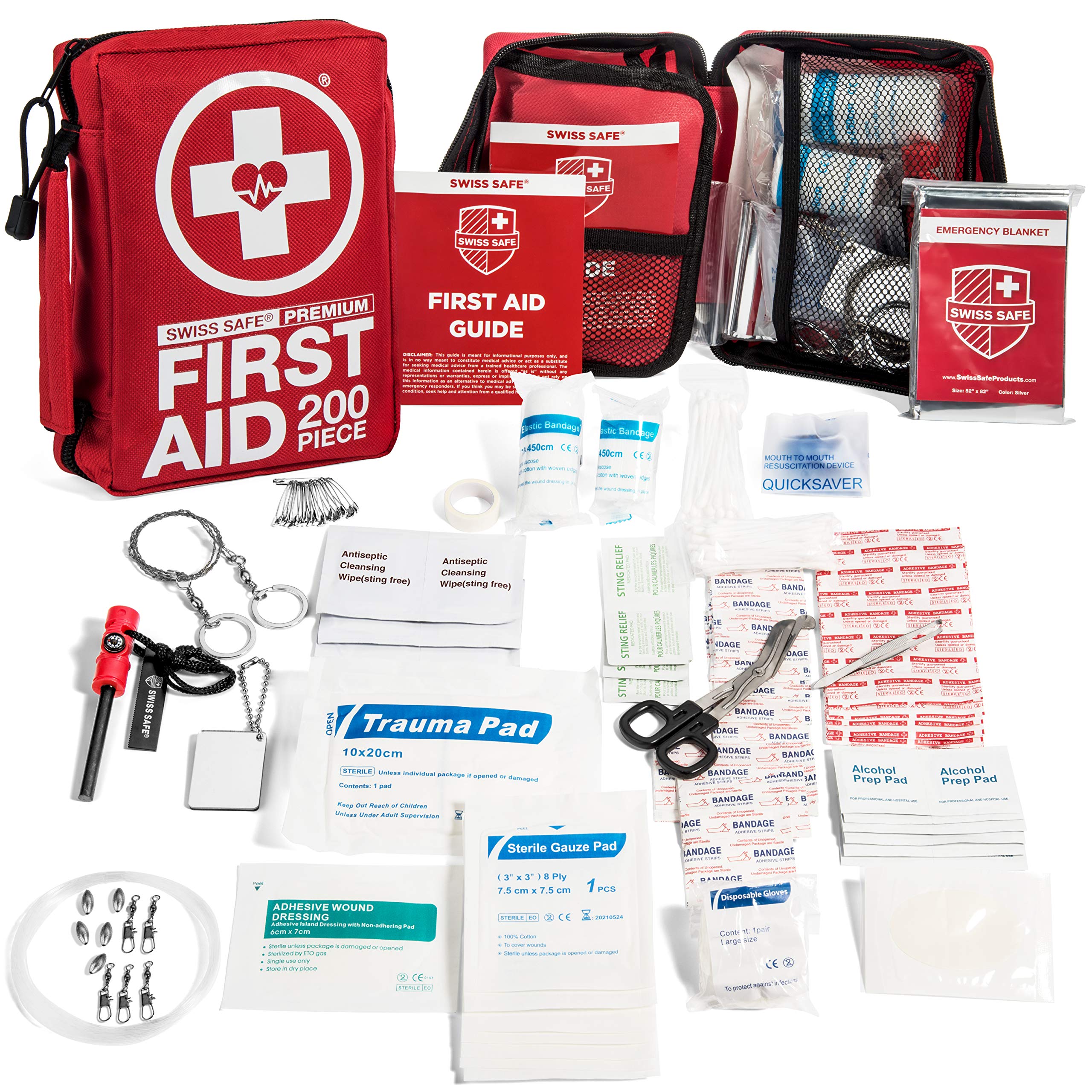 Amazon.com: Small Basic First Aid Kit Supplies (100-Piece) : The Most ...