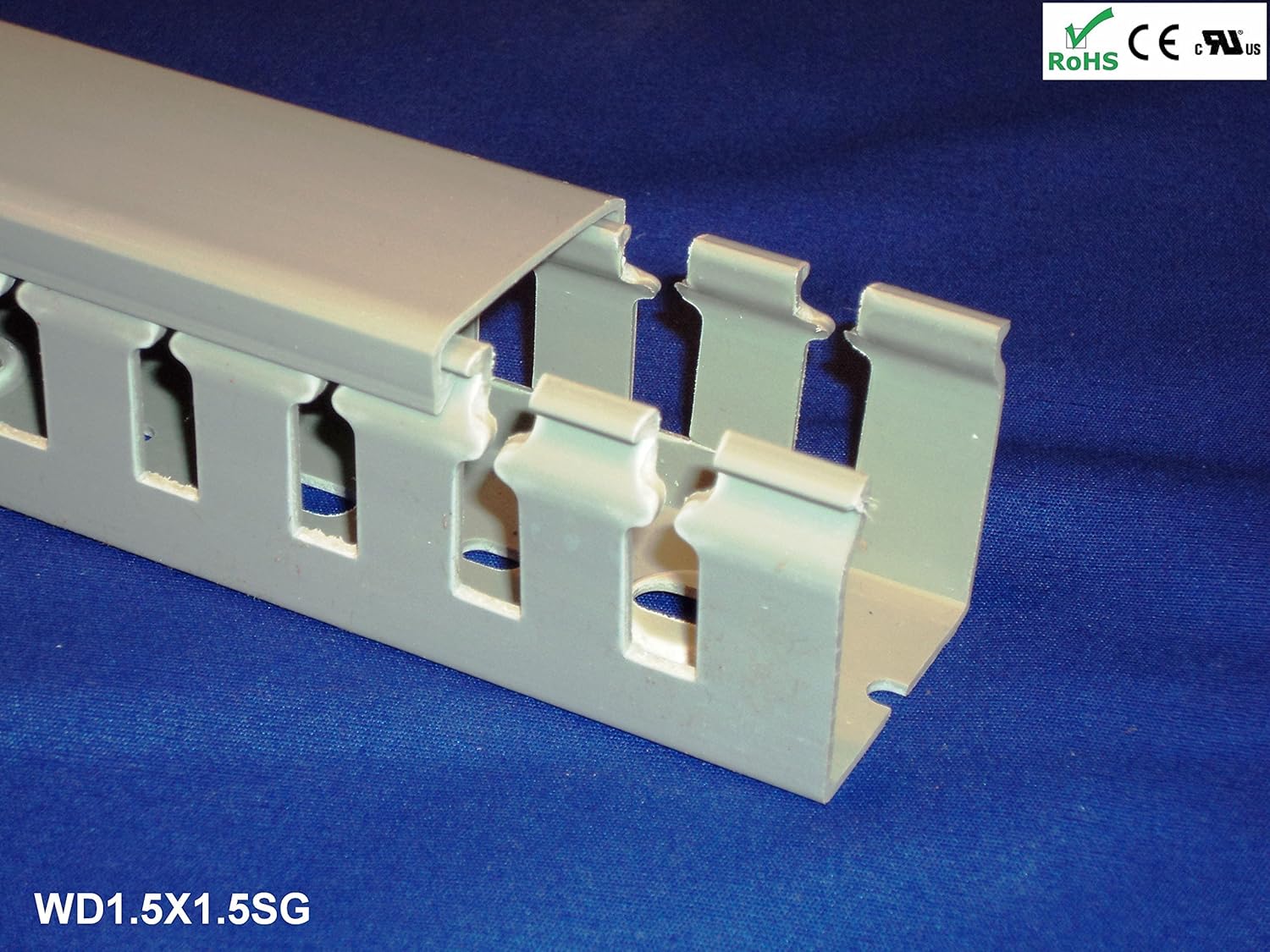 Amazon.com: 18 Pack of 1.5x1.5 Inch, 2m Open Slot Wiring Duct/Cable ...