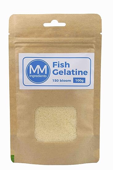 Fish Gelatine 100g 150 Bloom: Amazon.co.uk: Grocery