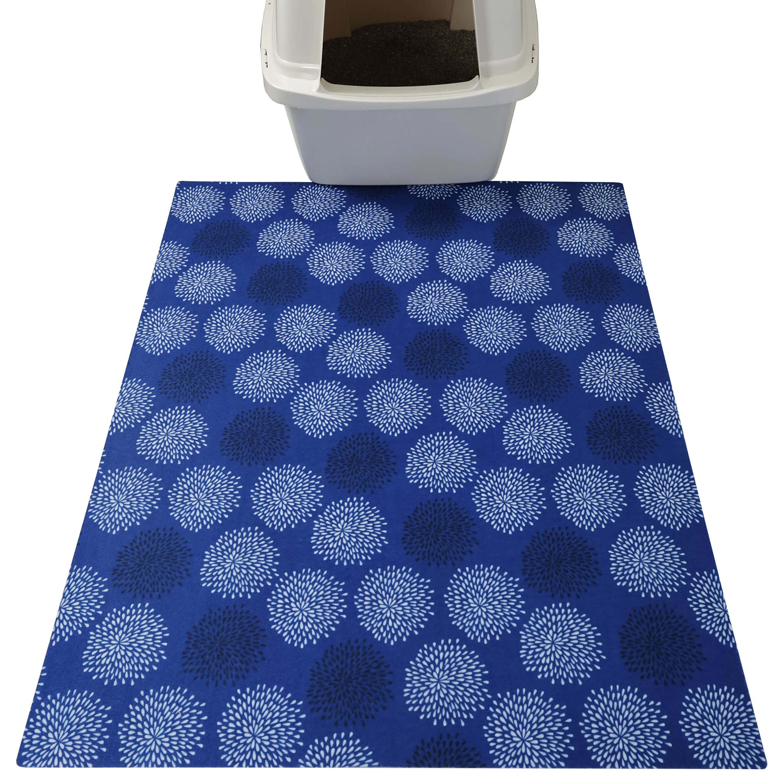 Drymate Original Cat Litter Mat, Contains Mess from Box, Protects ...