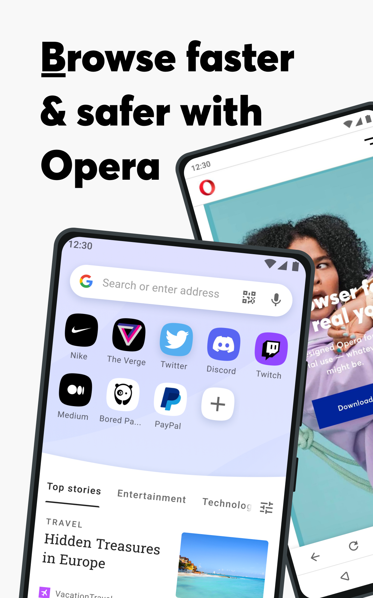 Opera Browser: Fast & Private:Amazon.com:Appstore for Android