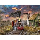 Amazon.com: Ceaco - Ted Blaylock - Ponderosa - 750 Piece Jigsaw Puzzle ...