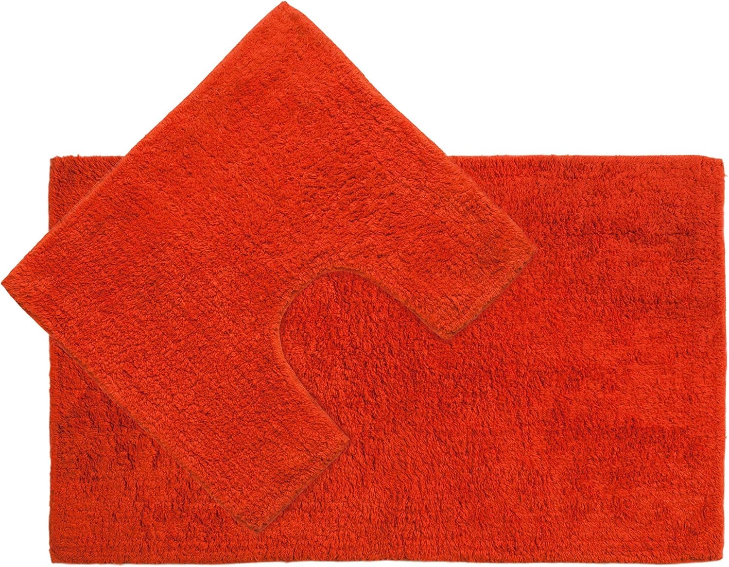 Premier Housewares 1605310 - Badematte und Toilettenmatte, rot ...