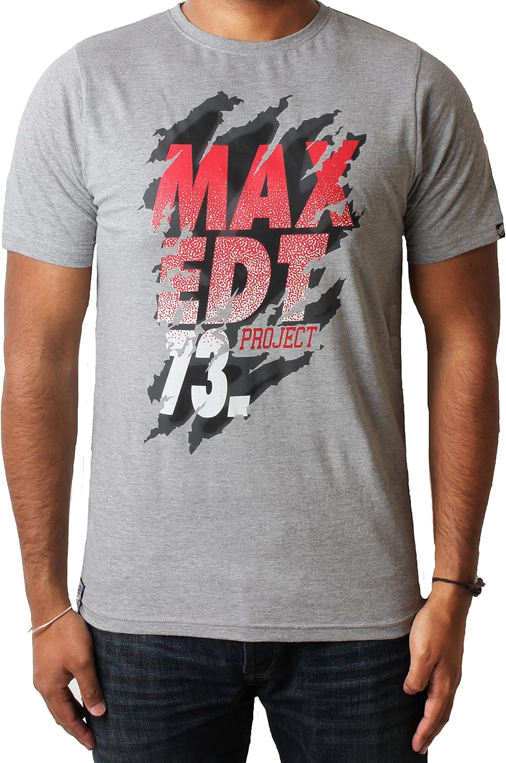 Max Edition Mens T-Shirt Tee Printed Graphic Crew Neck 100% Cotton Top ...