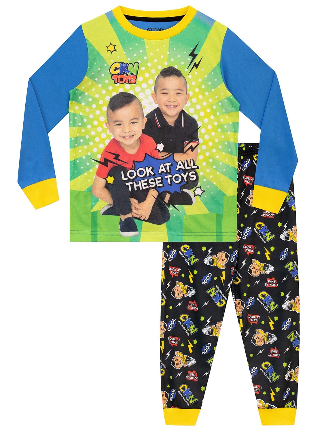 Buy CKN Toys Boys Pajamas Multicolored 7 at Amazon.in